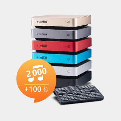 Karaoke applications - EvoControl, EvoClub, EvoNet, EvoHomeHD