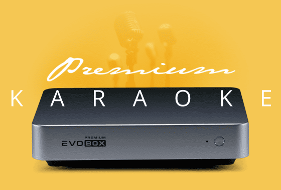 Professional karaoke machine for home and business from Evolution